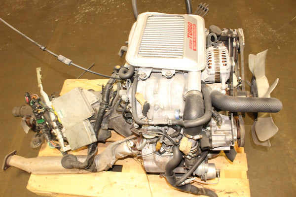 JDM 1988 1991 Mazda RX7 FC 13B Turbo Engine Auto Transmission 1.3L ...